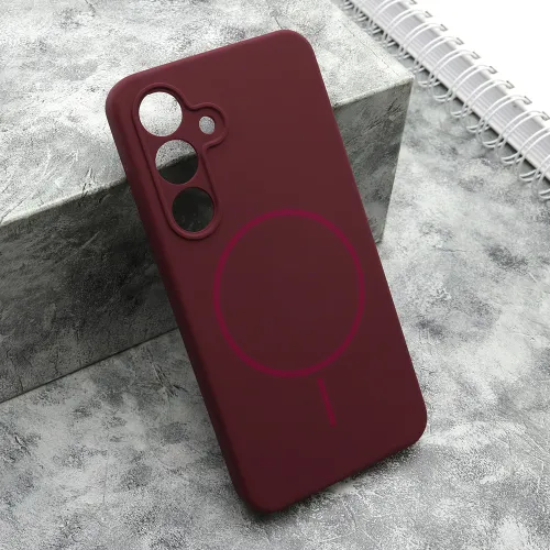 Futrola - maska FLEX MagSafe za Samsung S921 Galaxy S24 5G bordo (MS)