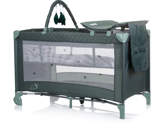 Chipolino Prenosivi krevetac Luna Pastel green