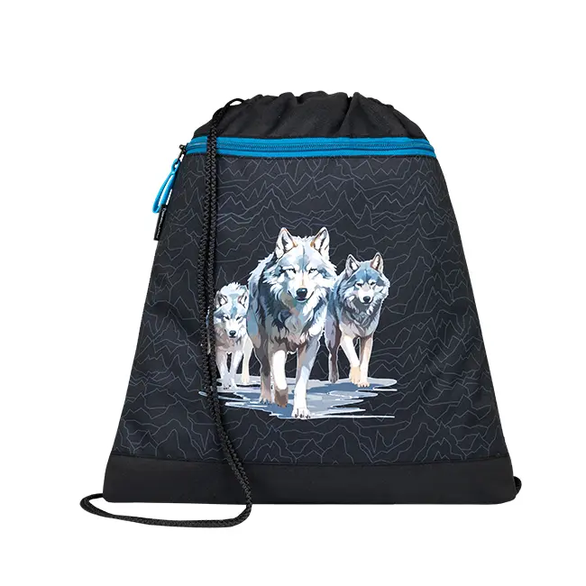 Belmil Sportka torba za dečake Wolvwes pack 336-91, Crna