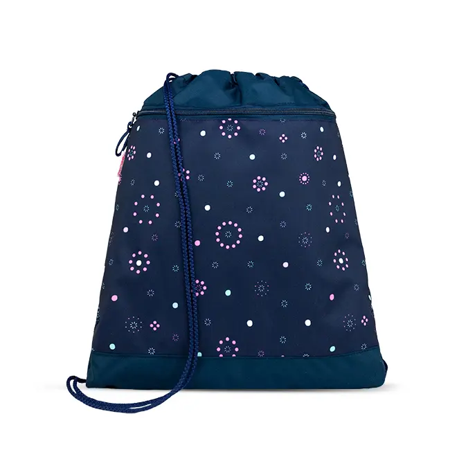 Belmil Sportka torba za devojčice Flowers 336-91, Teget