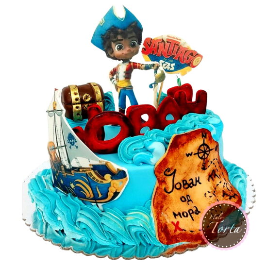 Torta Santiago od mora
