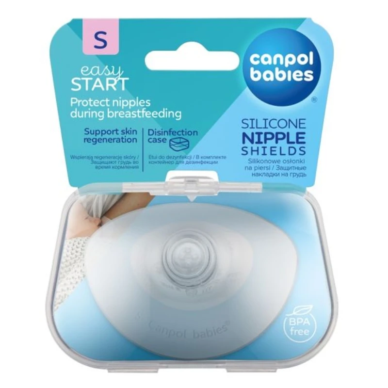 Canpol Easy Start silikonske bradavice S