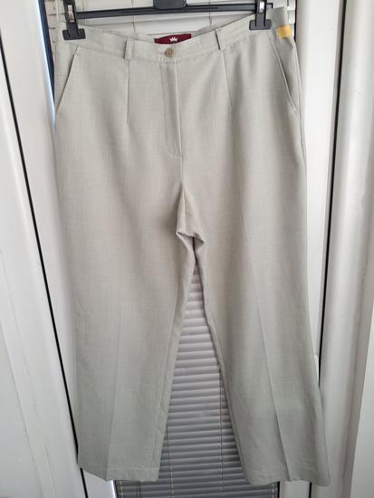 QUEENSWAY karirane pantalone na ivicu vel 42