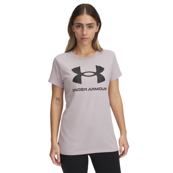 UNDER ARMOUR Majica kratak rukav ua rival logo ss W