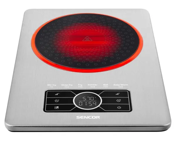 Sencor Električni rešo SCP 5010SS, 1500W, Srebrni