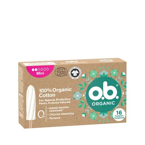 OB Tamponi Organic Mini, 16 Komada