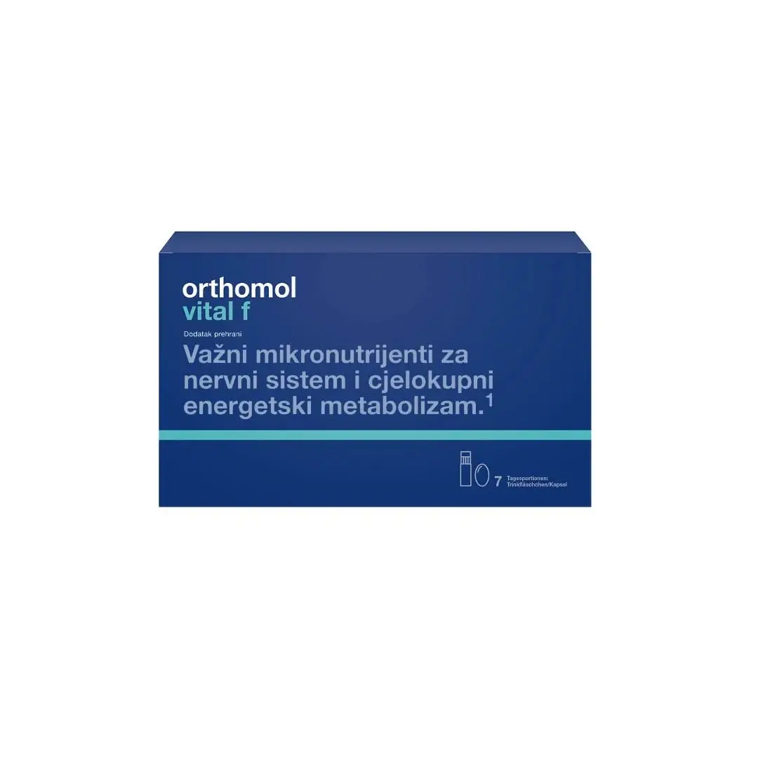 ORTHOMOL Vitamini za žene Vital F, 7 bočica