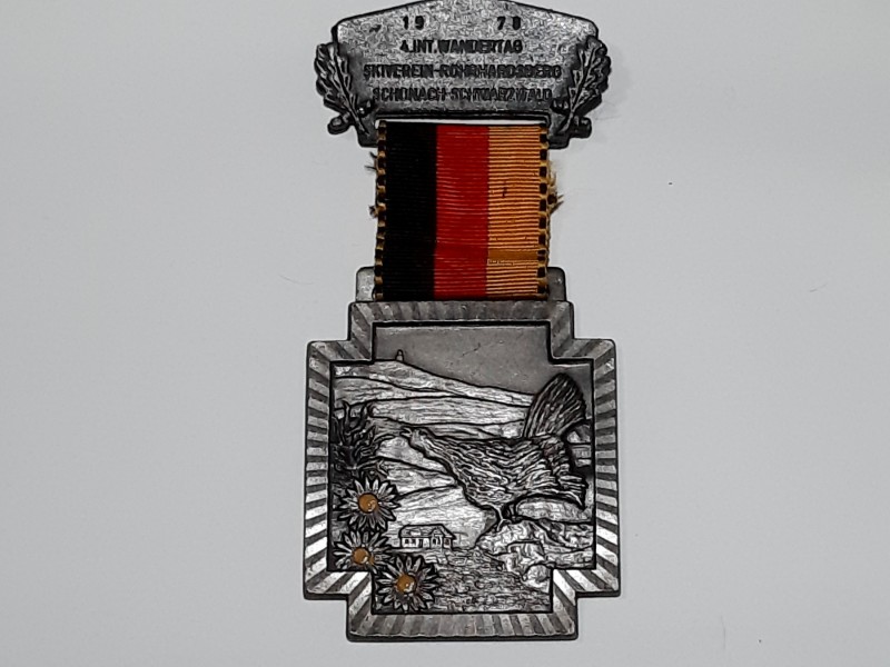Medalja 1978. godina skijanje Svarcvald