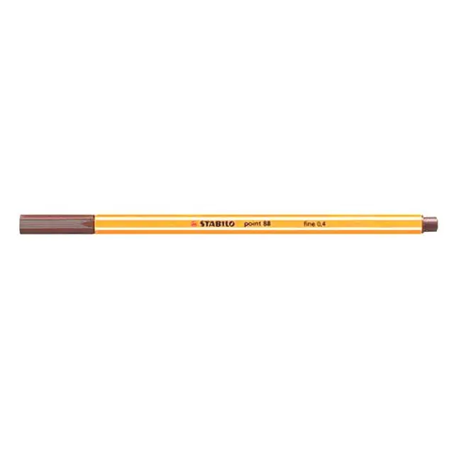Stabilo Flomaster 88/45, 0.4mm, Braon