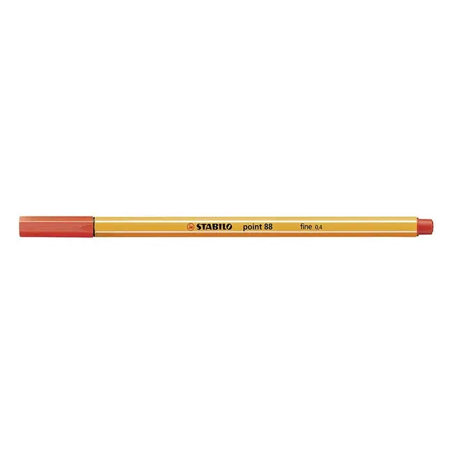 Stabilo Flomaster 88/48, 0.4mm, Crveni