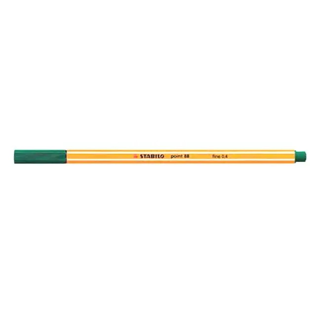 Stabilo Flomaster 88/63, 0.4mm, ZelenI