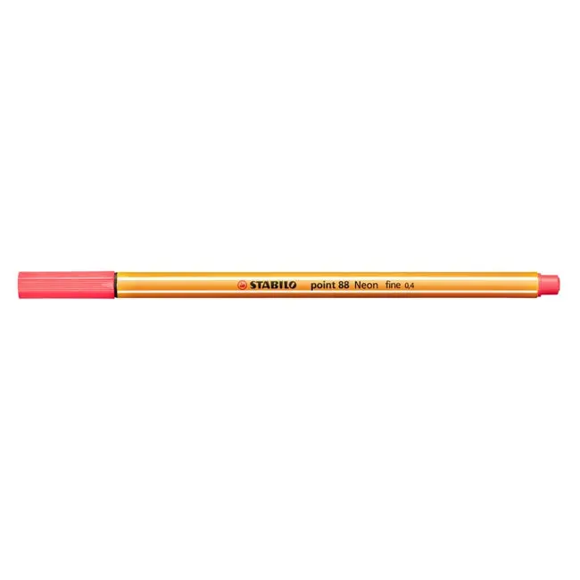 Stabilo Flomaster 040, 0.4mm, Crveni