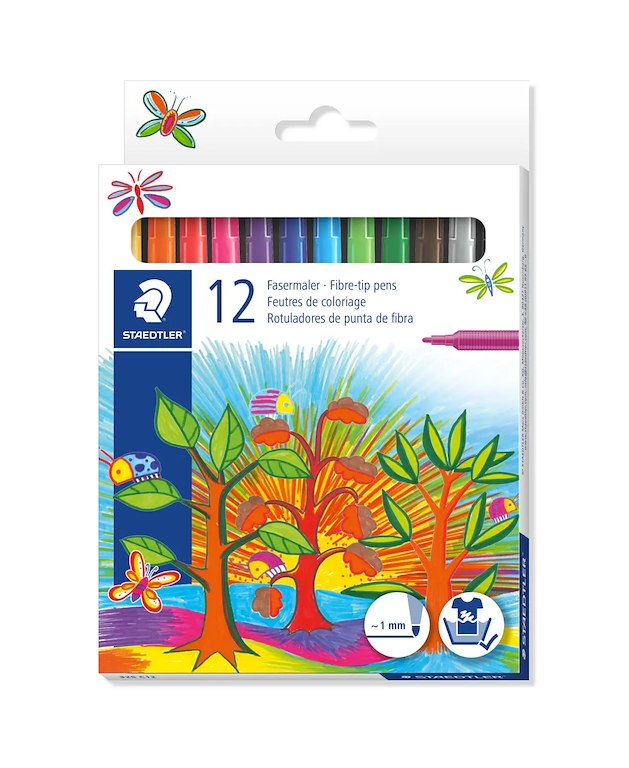 STAEDTLER Flomaster Set 12/1 1.0mm