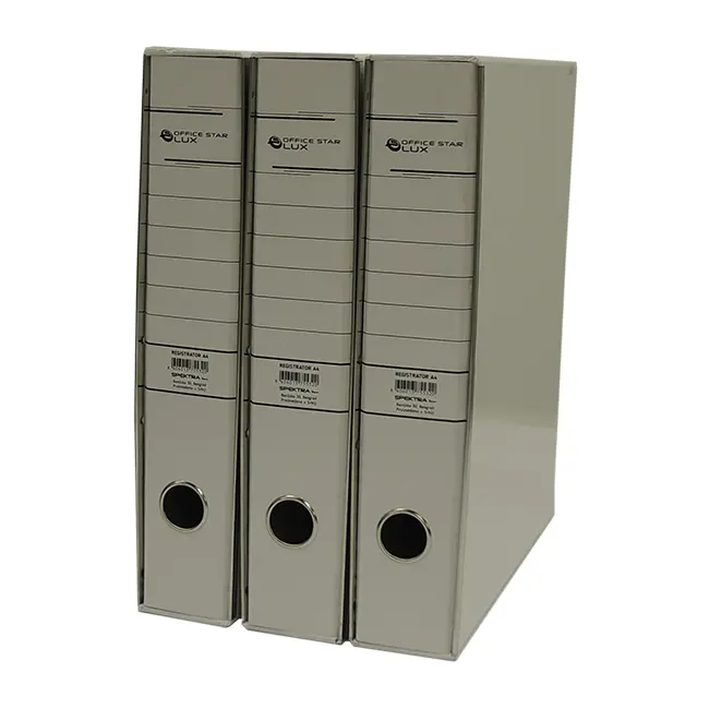 Registrator A4 Office Star Lux, Uski, Beli