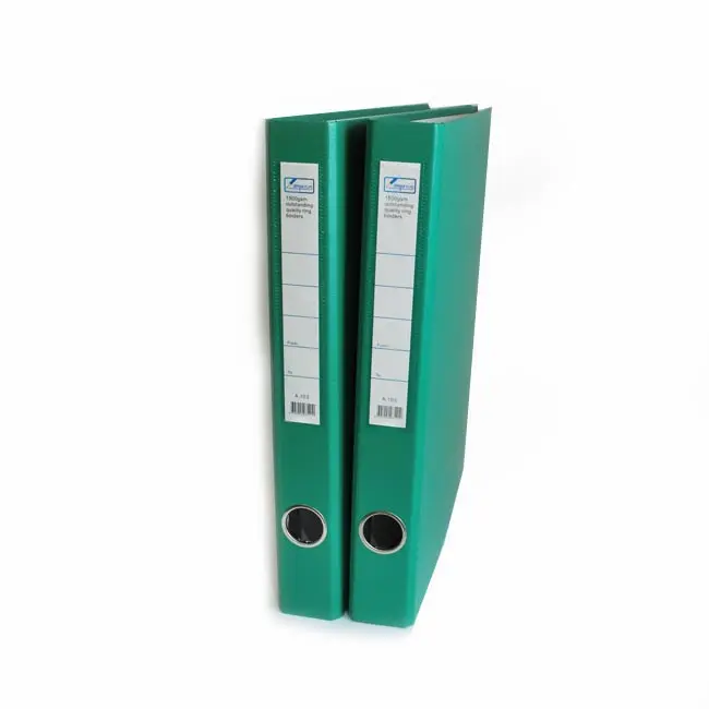 Registrator A4, 4 prstena, Zeleni
