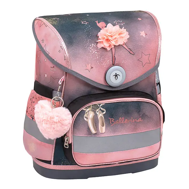 Belmil Ranac za devojčice Ballerina 405-41, 19 L, Crno-roze
