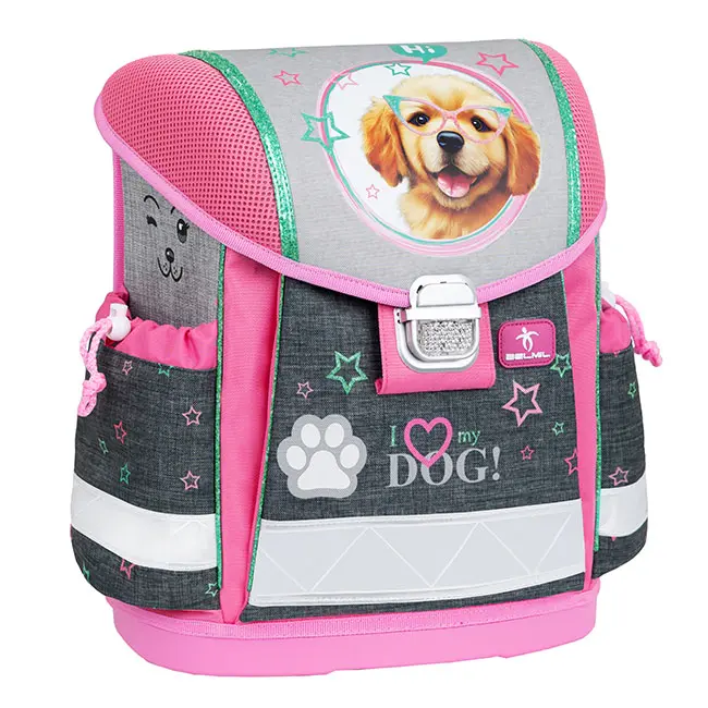 Belmil Ranac za devojčice I Love my Dog 403-13, 19 L, Šareni
