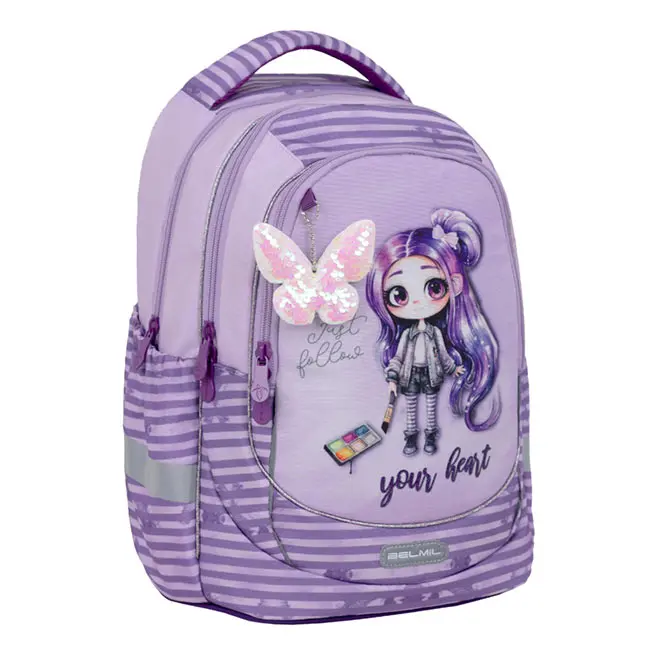 Belmil Ranac za devojčice Violet girl 338-87, Ljubičasti