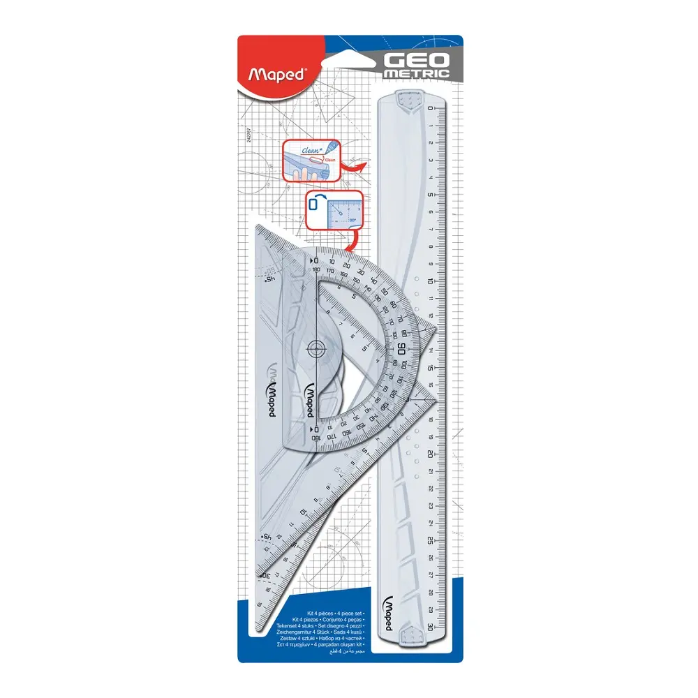 MAPED Set lenjira Geometric 242767 providni