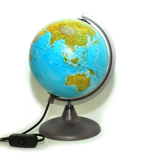 Intersistem Globus sa lampom, Fizičko-geografski, 20 cm