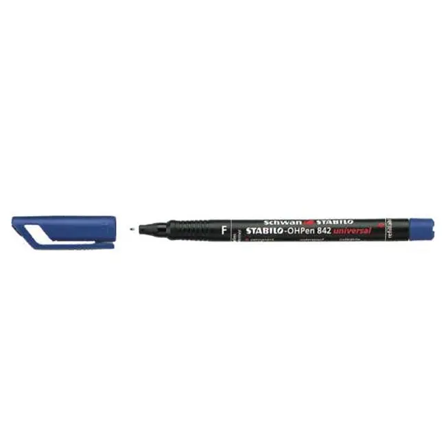 Stabilo Marker F, Plavi
