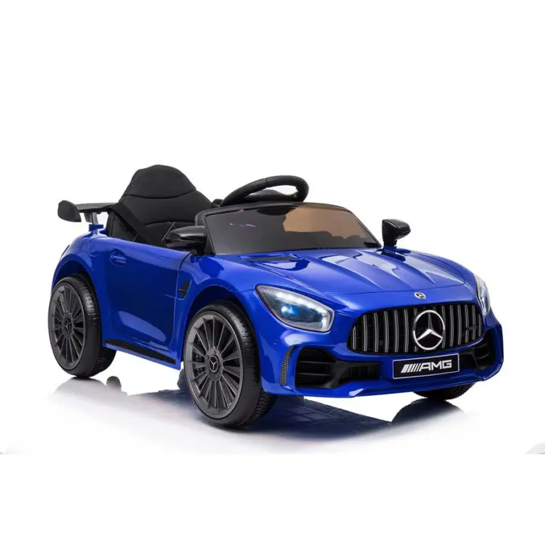 Eurobajk Automobil na akumulator za decu Mercedes GTR R+ AMG, Plavi