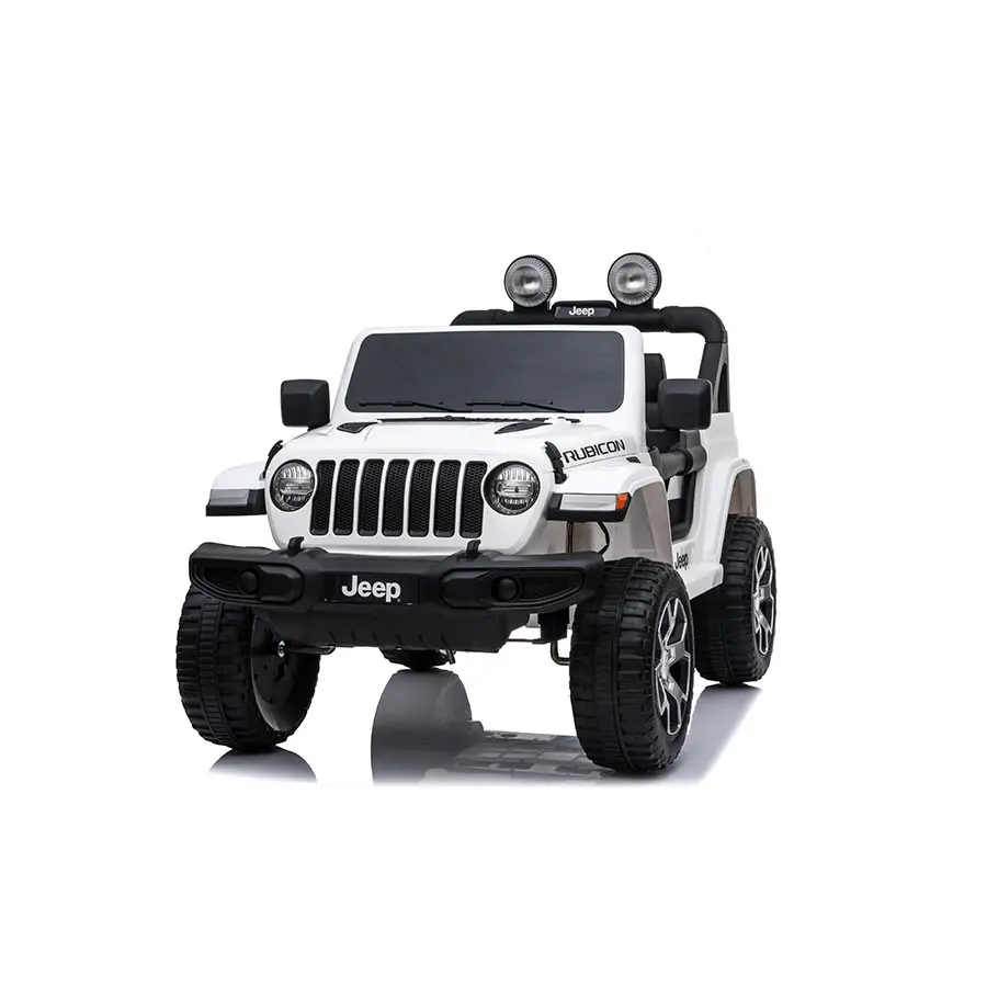 Eurobajk Dečiji automobil na akumulator Jepp Wrangler, 140W, Beli