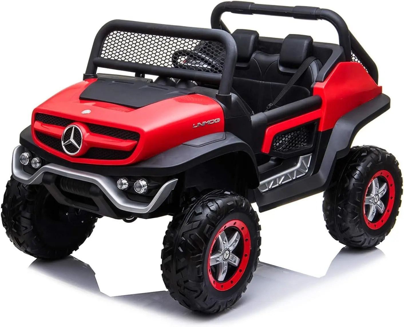 Aristom Dečiji auto na akumulator Mercedes Unimog 4x4, Crveni