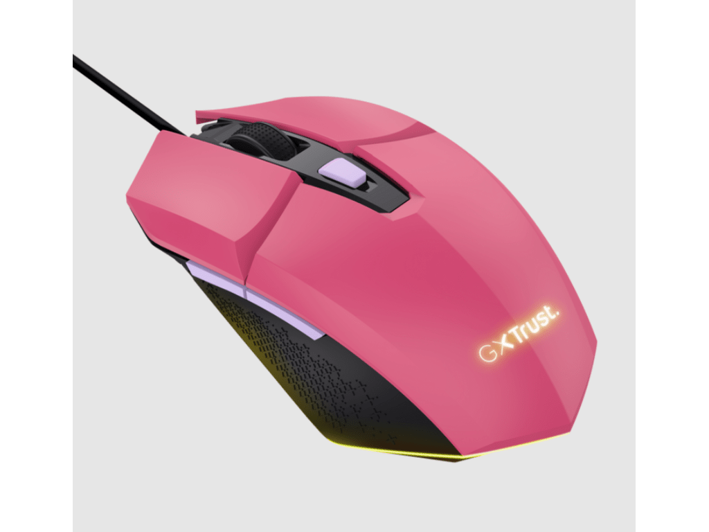 Miš TRUST GXT109P FELOX gaming/pink