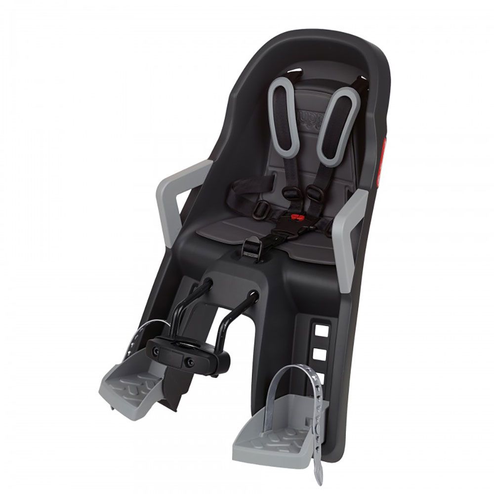 *KORPA ZA DETE POLISPORT GUPPY MINI+ PREDNJA NA RAM prednje kačenje dark grey-silver