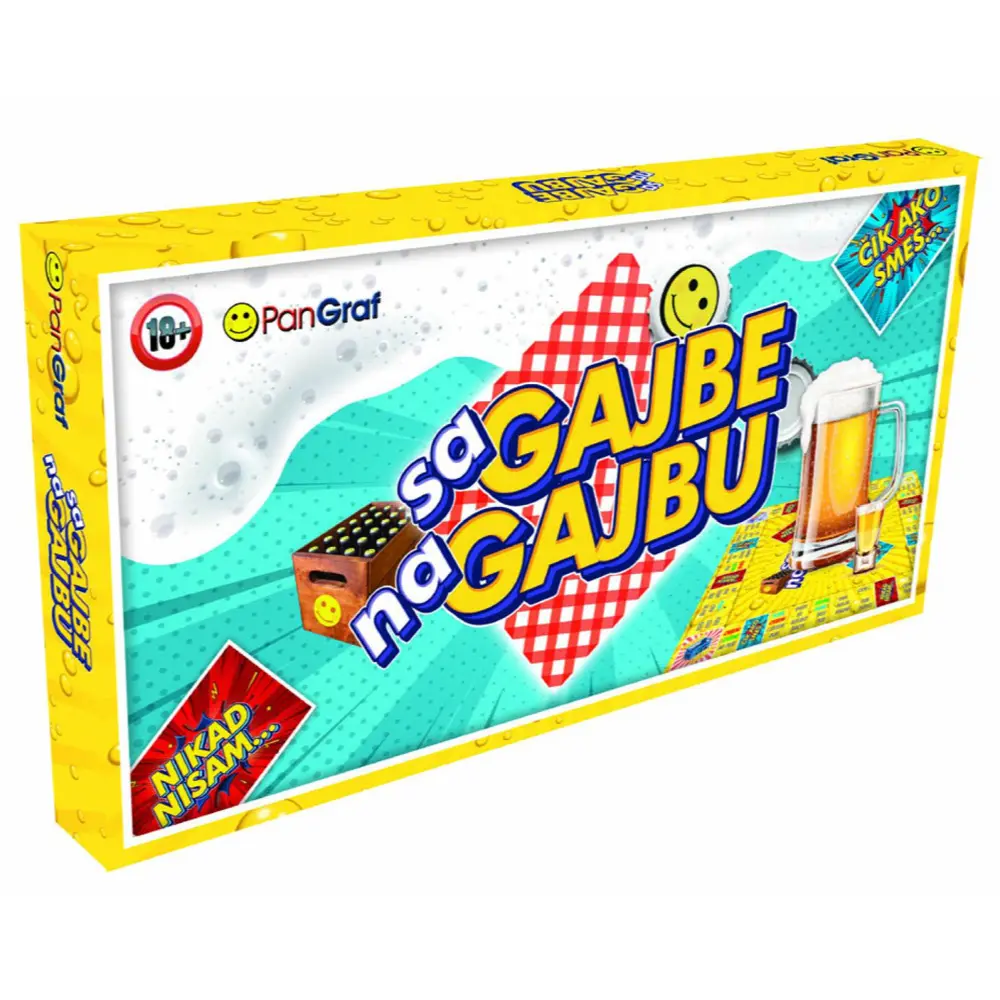 PANGRAF Društvena igra Sa gajbe na gajbu