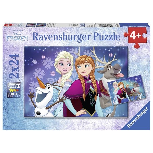 Ravensburger puzzle (slagalice) 2x24 Frozen RA09074