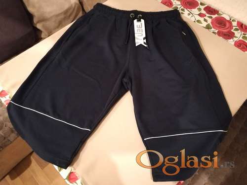 Nove muske pamucne bermude Benx Veliki model 5XL Teget Novo
