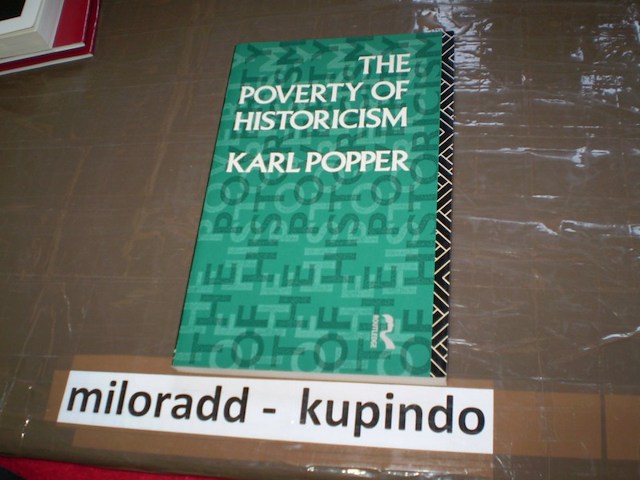 The poverty of historicism Karl Popper