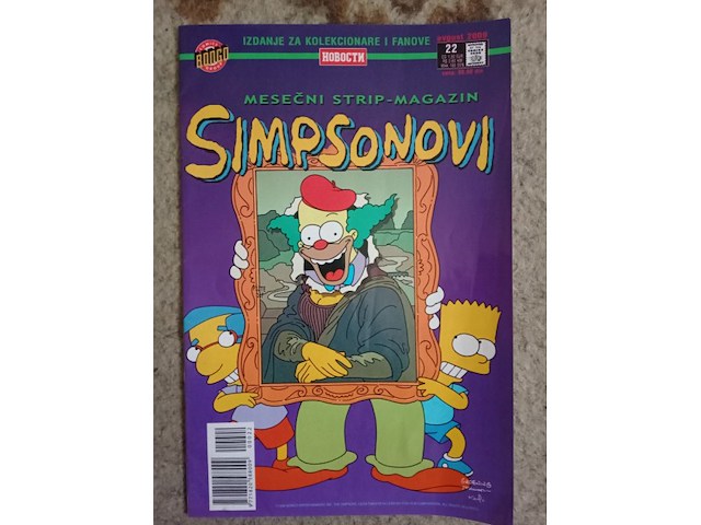 Simpsonovi (Novosti) - br. 22