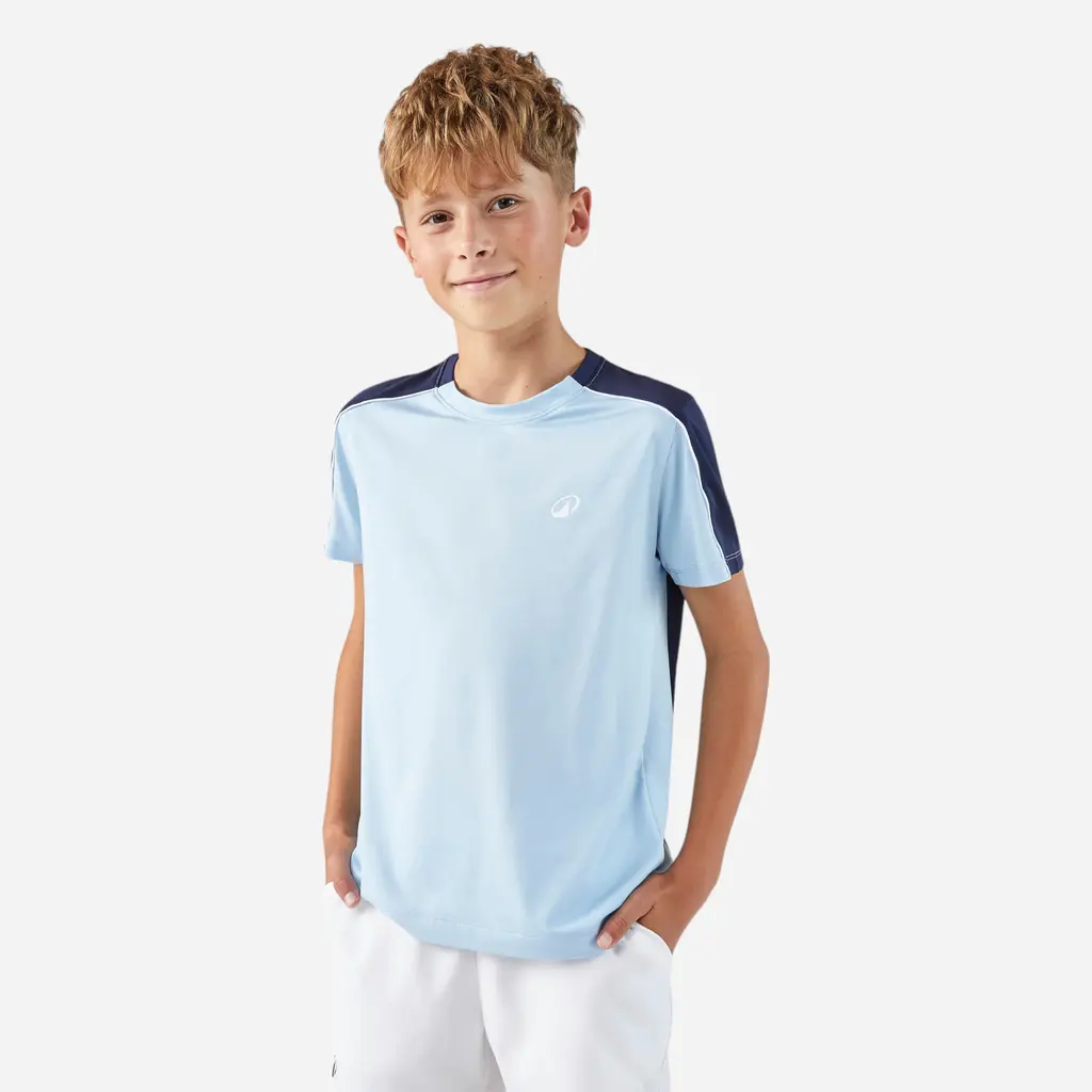 Plava dečja majica za tenis DRY