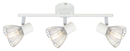 Fly Plafonska Lampa Bela Hrom 2 3x40W E14 ( 15124 )