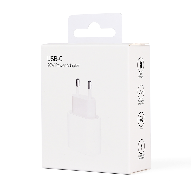 Kucni punjac PD Fast charger 20W - iPhone 11-14 CE beli