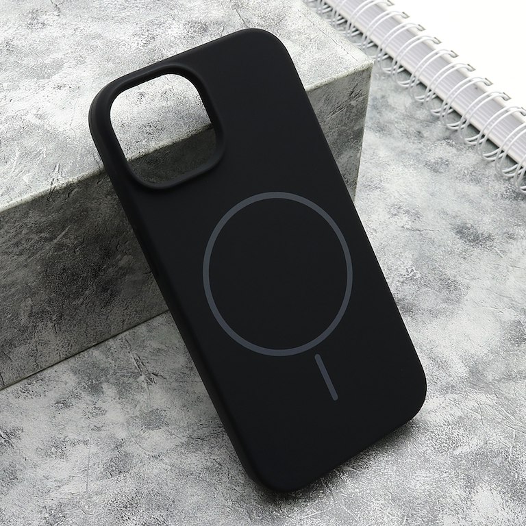 Zastitna maska (futrola) FLEX MagSafe - iPhone 15 crna (MS)
