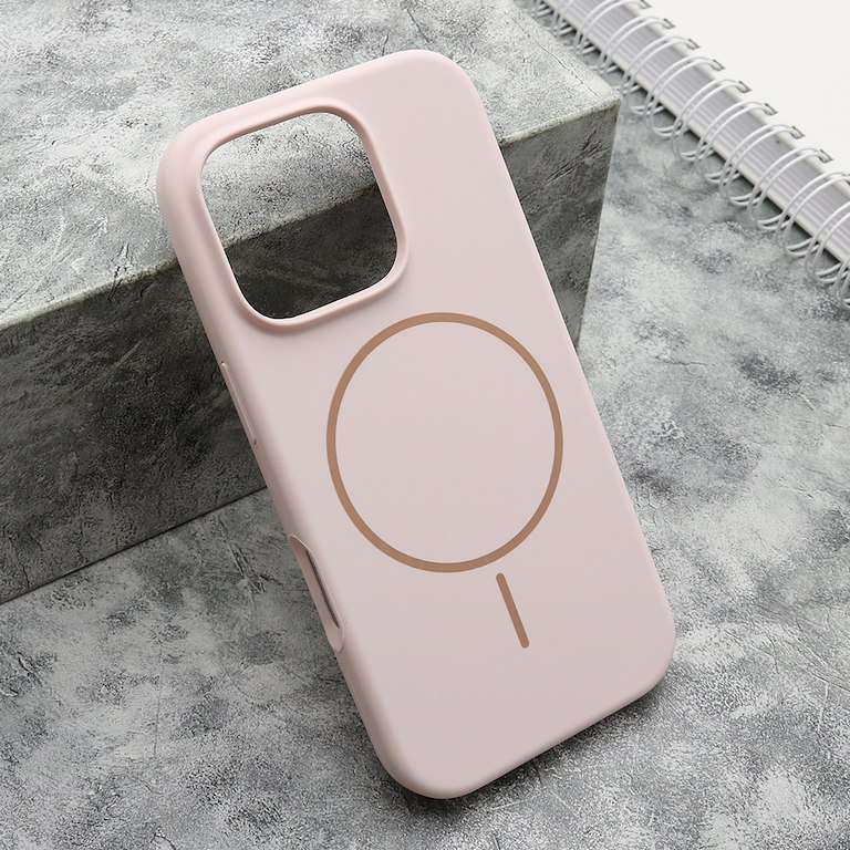 Zastitna maska (futrola) FLEX MagSafe - iPhone 16 Pro (6.3) roze (MS)