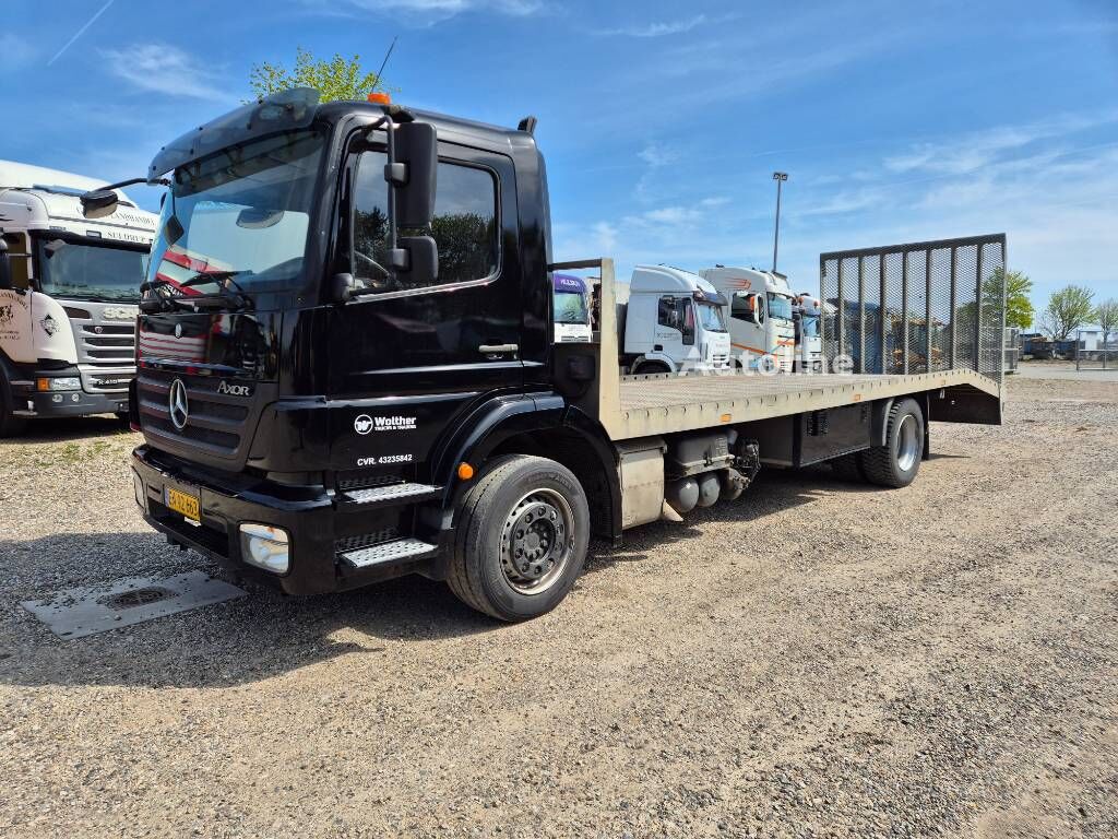 Mercedes-Benz Axor 1824 // Hydraulic Ramp // autotransporter