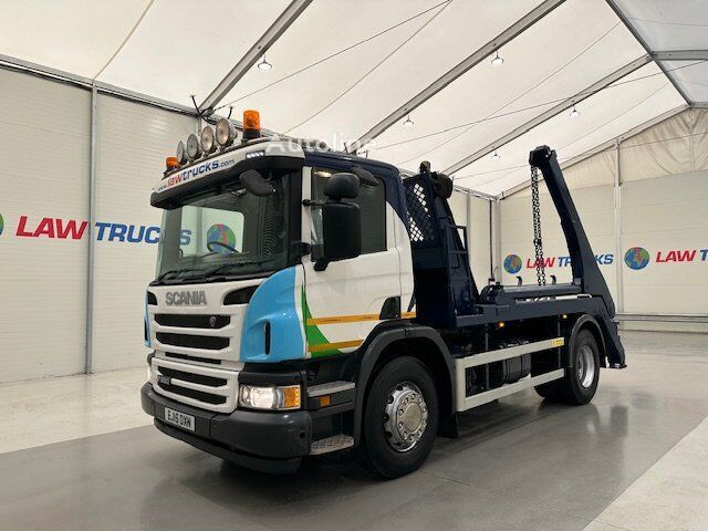 Scania P250 kamion autopodizač kontejnera