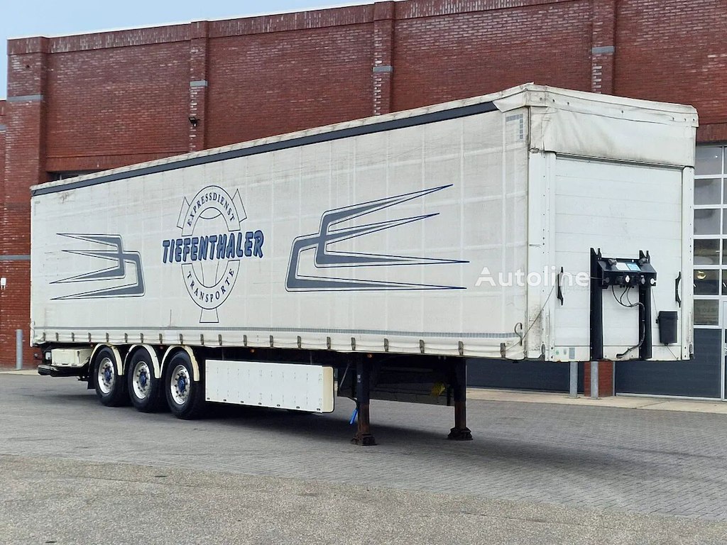 Schwarzmüller Tautliner 3 axle - Loadlift - Lift axle - BPW Axle - Lift axle - poluprikolica sa kliznom ceradom