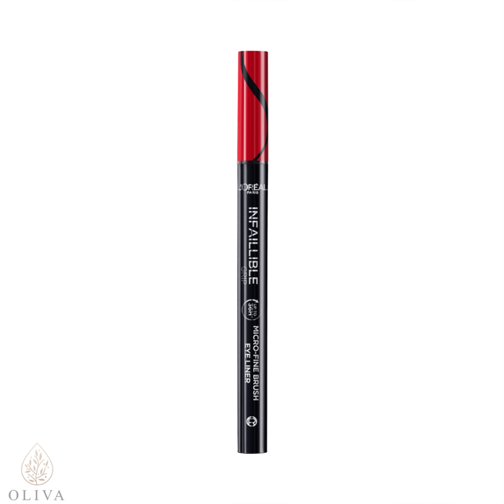 L'OREAL PARIS INFAILLIBLE GRIP 36H MICRO FINE AJLAJNER​ 01 OBSIDIAN