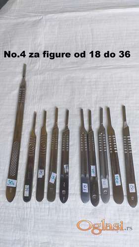 Držač skalpela br.4 za nožiće od 18 do 36