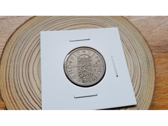 VELIKA BRITANIJA ONE SHILLING 1962 GODINA