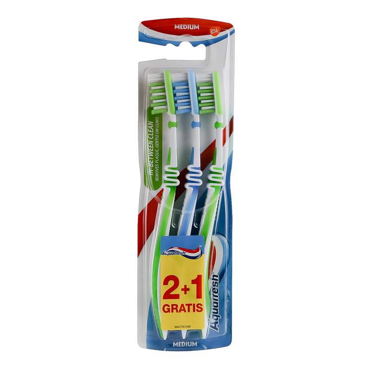 Glaxosmithkline četkica aquafresh in-between 2+1gra glaxosmithkline