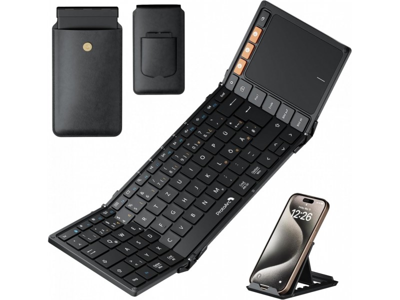 ProtoArc XK01 TP Bluetooth tastatura na preklop-touchpa
