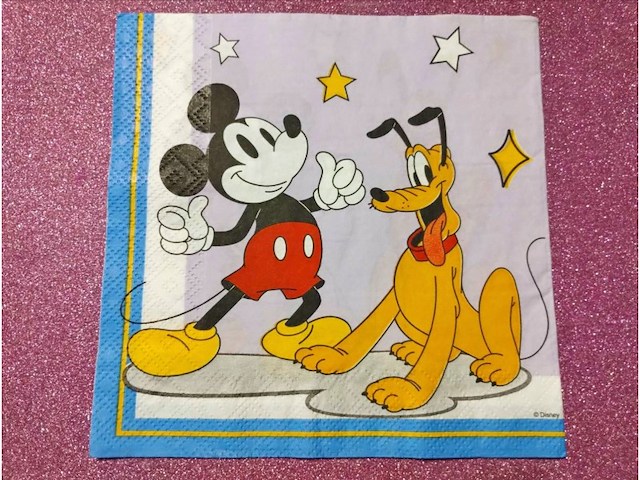 Salveta sa dve slike 33 x 33