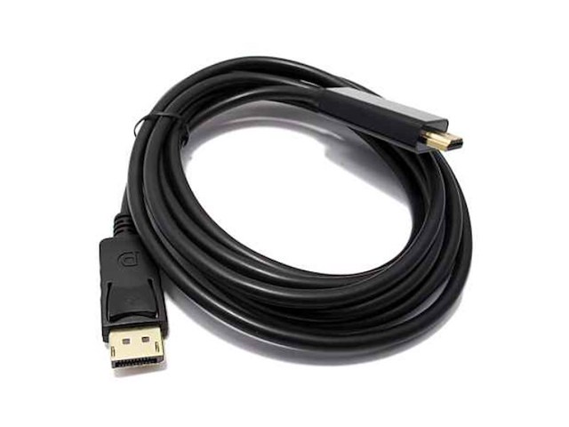 DisplayPort kabl na HDMI 3m crni